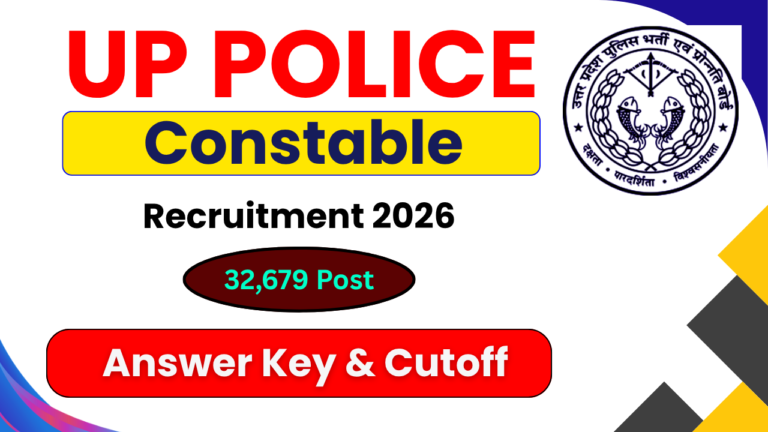 UP Police Constable Exam Date 2026 – Check Schedule And Admit Card