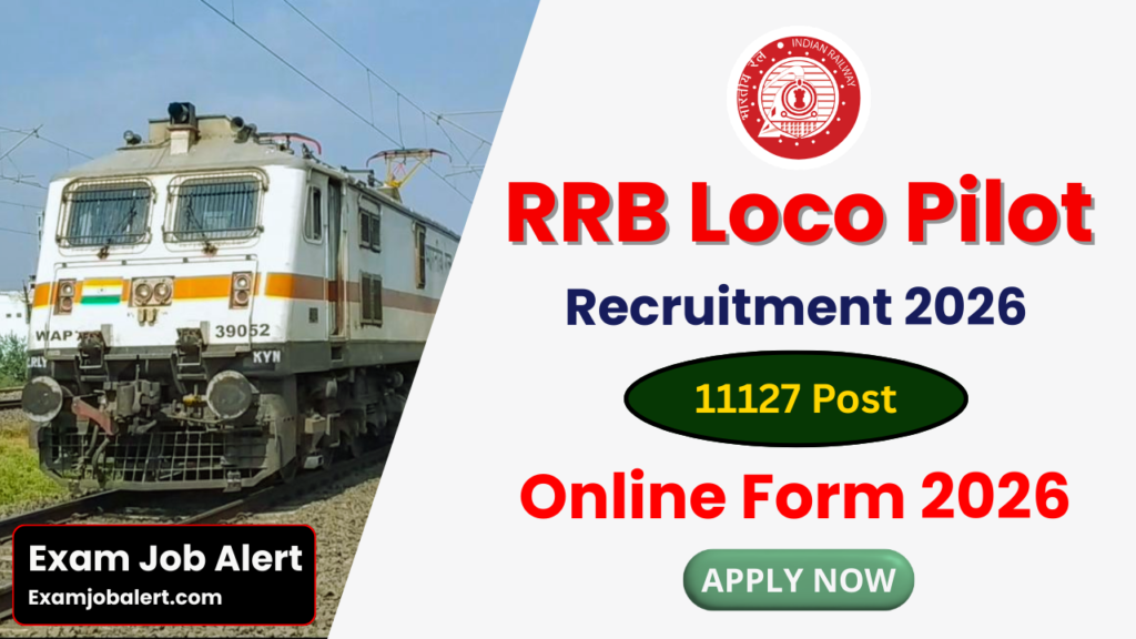 Railway RRB ALP Recruitment 2026 – Apply Online For 11,127 ALP Posts