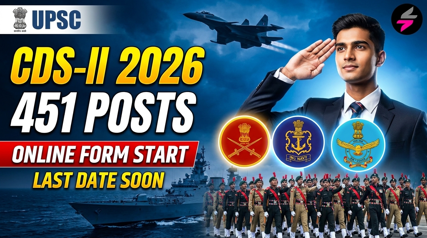 UPSC CDS II Recruitment 2026 – Apply Online